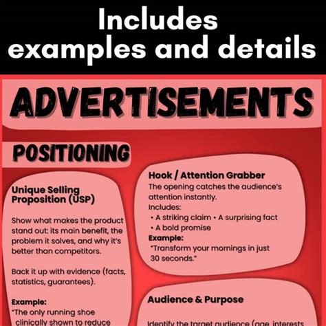 Analyzing Advertisements Genre Posters Genre Conventions Structure