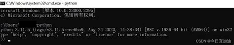 Python的下载与安装 python3 11 5 CSDN博客