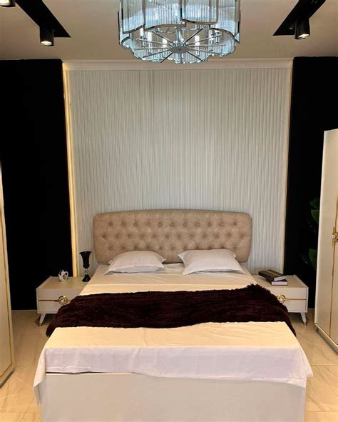 Calvin Кровать 160 С Основанием ЛДСП Бежевый Белый