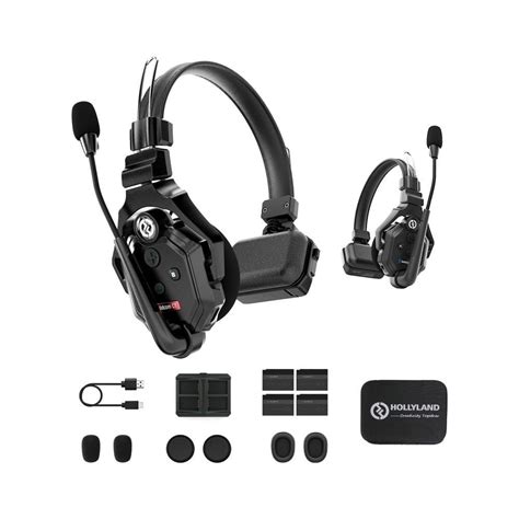 Hollyland Solidcom C1 2S Full Duplex Wireless DECT Intercom System NSHOT Usato Fotografico