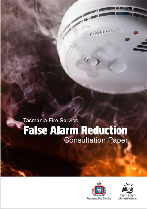 False Alarm Reduction Project Resources Tasmania Fire Service