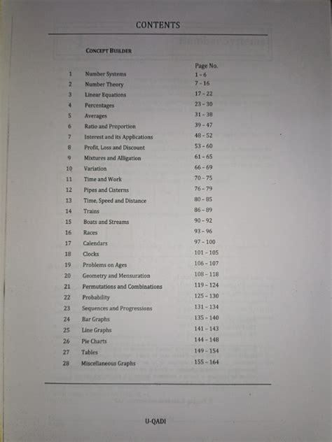 Quantitative Ability And Data Interpretation Concept Builder Pdf