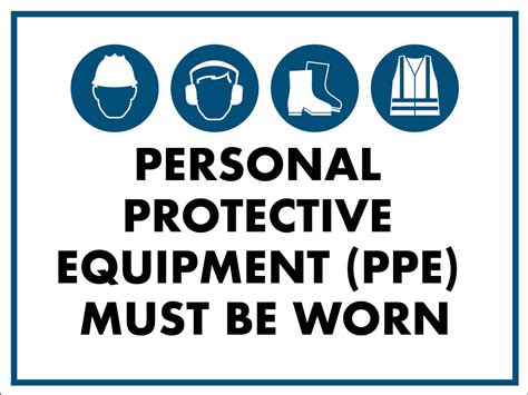 Ppe Signs Site Safety Signs New Signs