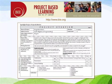 Project Based And Problem Based Learning Pptx Educational Assessment Education