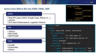 Data Formats Reading And Writing JSON XML YAML PPT