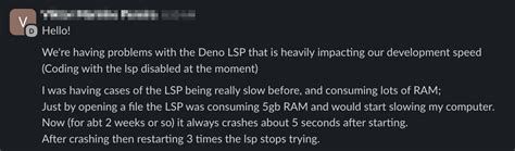 How We Made The Deno Language Server Ten Times Faster