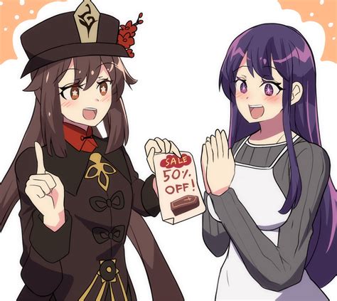 Hu Tao Hoshino Ai And Takahashi Rie Genshin Impact And More Drawn By Hinghoi Danbooru