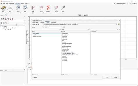 How To Create A Force Vs Displacement Curve In Hypergraph — Altair