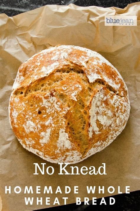 Whole Wheat No Knead Bread Blue Jean Chef Meredith Laurence