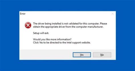 How To Fix The Driver Being Installed Is Not Validated For This Computer Error On Windows 10