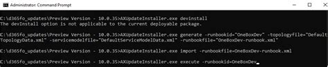Apply Environment Update To D365fo Via Command Line Alex Meyer