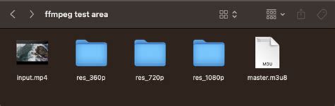 Ffmpeg Ffmpeg로 다중 Hls 만들기 진행상황 로그 만들기