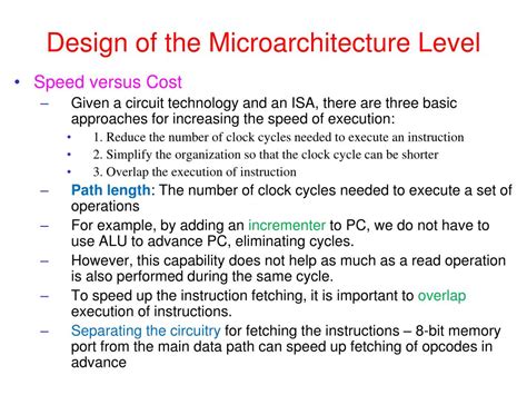 Ppt The Microarchitecture Level Powerpoint Presentation Free Download Id 3463706