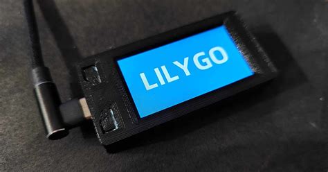 Lilygo T Display S3 Snap Fit Case Esp32 Por Jacek Descargar Modelo Stl Gratuito