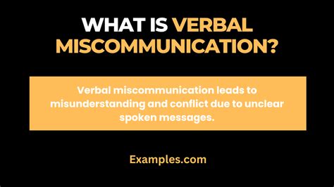 14 Verbal Miscommunication Examples 14 Verbal Miscommunication Examples