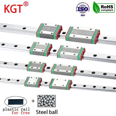 kgt linear guide rail mgn7 mgn12 mgn15 mgn9 block rail carriage cnc 3d