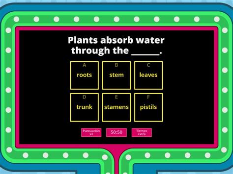 The Plant Kingdom Quiz Contest Gameshow Quiz