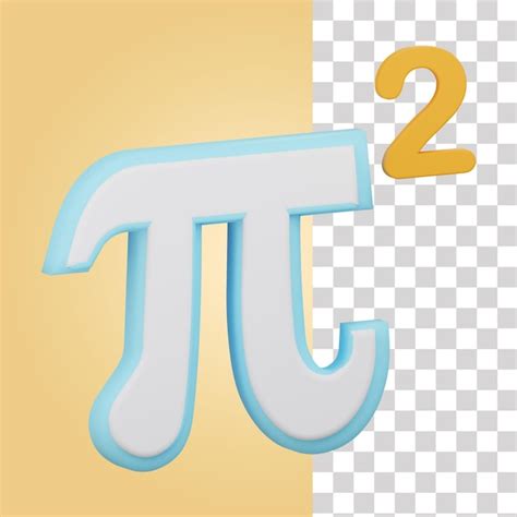 Un Symbole Pi Avec Le Symbole Pi En Haut Et Le Symbole Pi En Bas Psd
