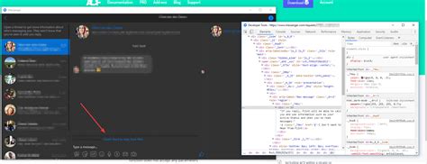 Dark Mode Message Requests Text Unreadable · Issue 896