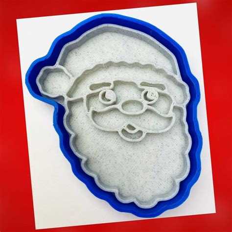 Santa Claus Face Cookie Cutter Everything For Cakes