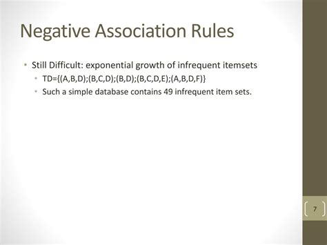 ppt efficient mining of both positive and negative association rules