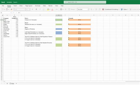Solved Excel Template Saved Search Alt Q File Home Chegg Com
