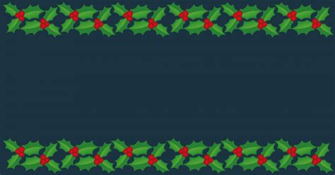 Holly Border Illustration Free Stock Photo Public Domain Pictures