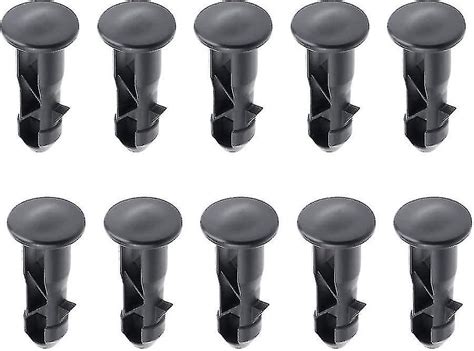 10 Pieces Wheelie Bin Lid Hinge Pins 65mm X 18mm Plastic Outdoor Bin Lid Pin Fixings Gt Xh