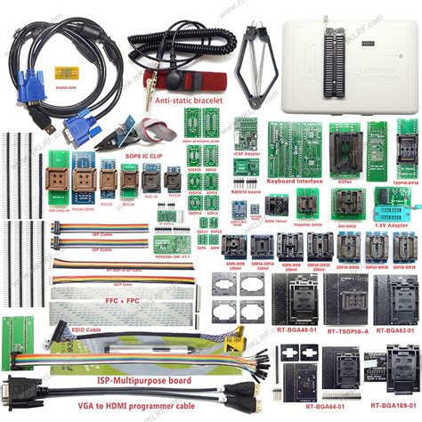 RT809H EMMC NAND FLASH Programmer 55adapter Super All Around Combination