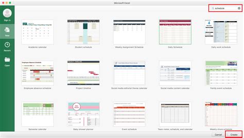 Microsoft Excel Semmester Schedule Template Offquest