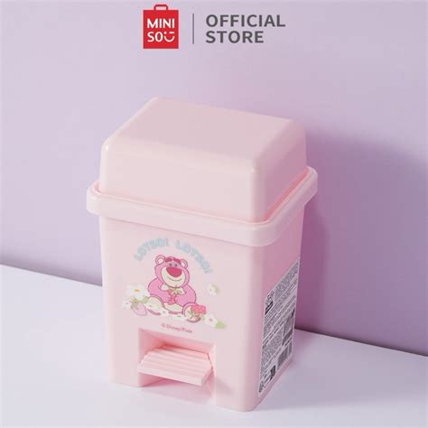 Jual Miniso Lotso Trash Desktop Mini Tempat Sampah Lotso Shopee Indonesia