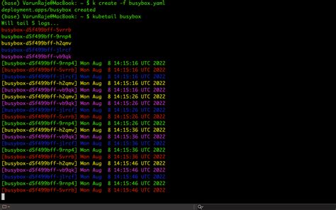 kubetail stream logs of multiple pods in your terminal by varun