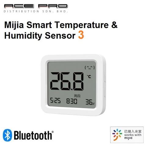 Xiaomi Mijia Bluetooth Temperature And Humidity Thermometer Monitor Display Sensor 3