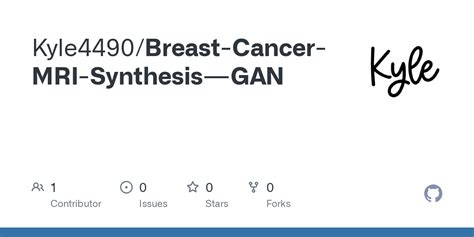 Github Kyle4490 Breast Cancer Mri Synthesis Gan