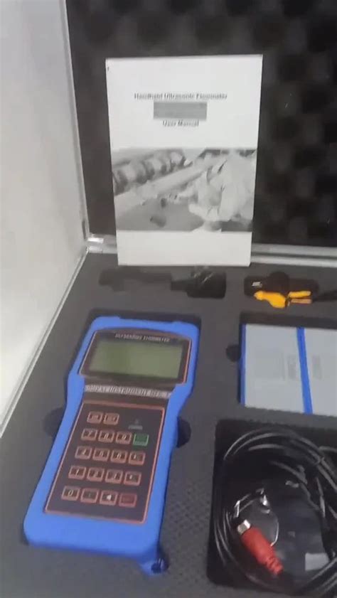 Water Plastic Body Clamp On Ultrasonic Flow Meter For INDUSTRIAL ENERGY AUDIT Model Name