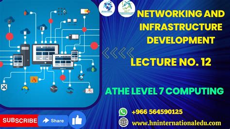 Networking And Infrastructure Development Lecture No 12 Athe Level 7