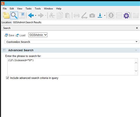 Search For Non Indexed Laserfiche Answers