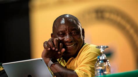 Cyril Ramaphosa Elected As New Leader Of South Africas Ruling Anc