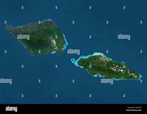 Map Upolu Island Samoa