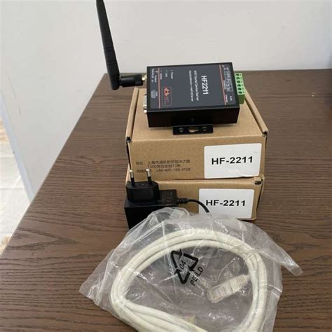 jual serial to ethernet wifi converter rs232 rs485 to tcp ip modbus hf2211 di seller himaga