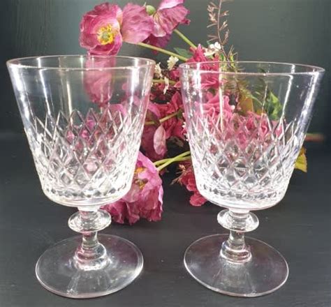 Drinking Glasses And Stemware Two Crystal Drinking Glasses For Your