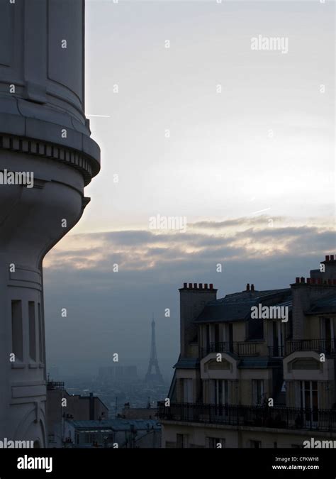 Eiffel Tower From Distance Hi Res Stock Photography And Images Alamy