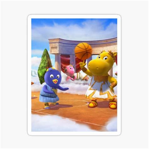 The Backyardigans Sticker For Sale By Laronhermann Redbubble
