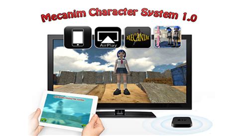 Mecanim Character System With Touch And Dual Screen Support Community