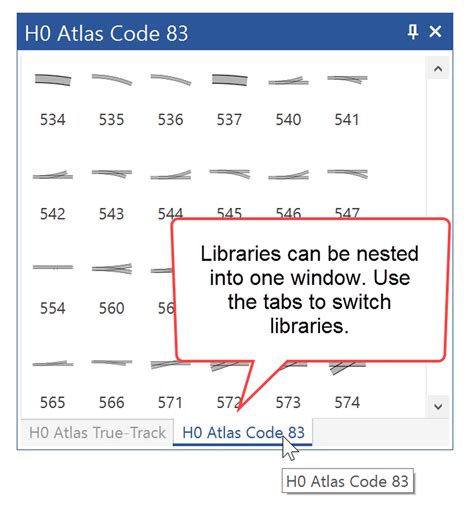 Docking And Undocking A Library Window Anyrail 6 En