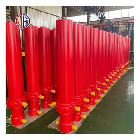 Front End Multistage Telescopic Hydraulic Cylinders For Dump Trailers