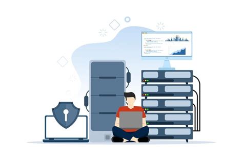 Premium Vector Vector Illustration About The Concept Of Database Security Or Data Center And