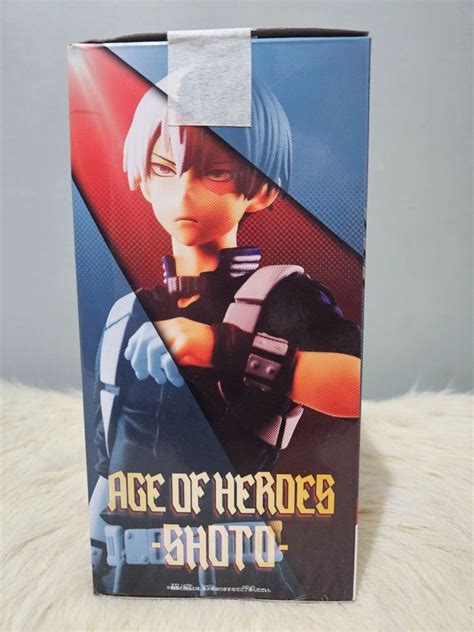 Shoto Todoroki Age Of Heroes Mha My Hero Academia Figurine Hobbies Toys Toys Games On