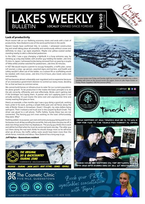 Issue 969 Lakes Weekly Bulletin