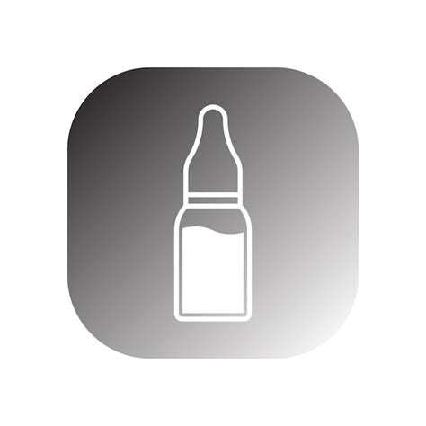Premium Vector Injection Vial Icon Vector